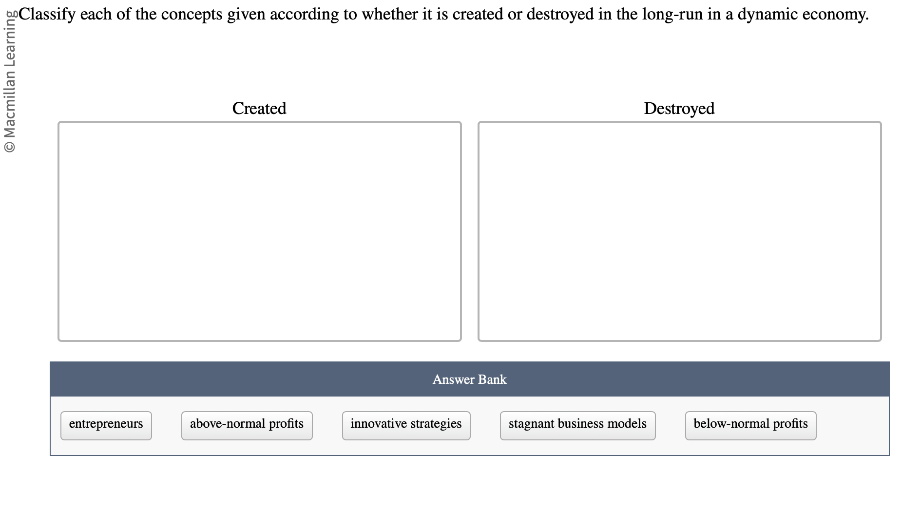 Solved \( \underset{C}{\infty} \) ﻿Classify each of the | Chegg.com