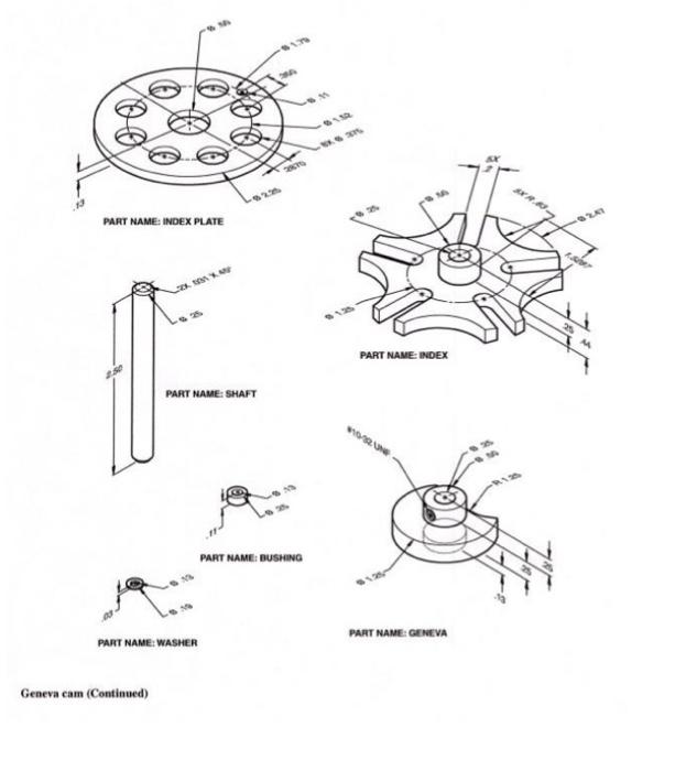 PART NAME: INDEX PLATE PART NAME INDEX 250 PART NAME: | Chegg.com