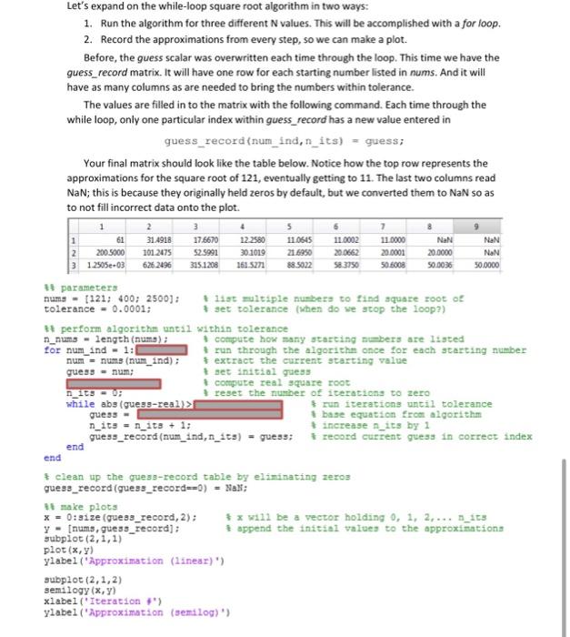 Solved Section 4 Square Root Approximation Within Tolerance