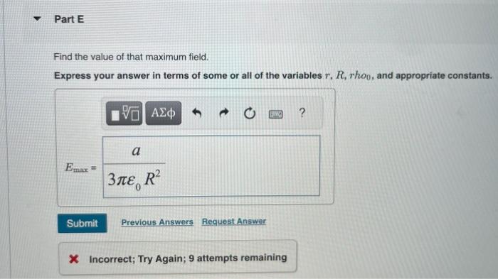 Solved Find the total charge contained in the charge | Chegg.com