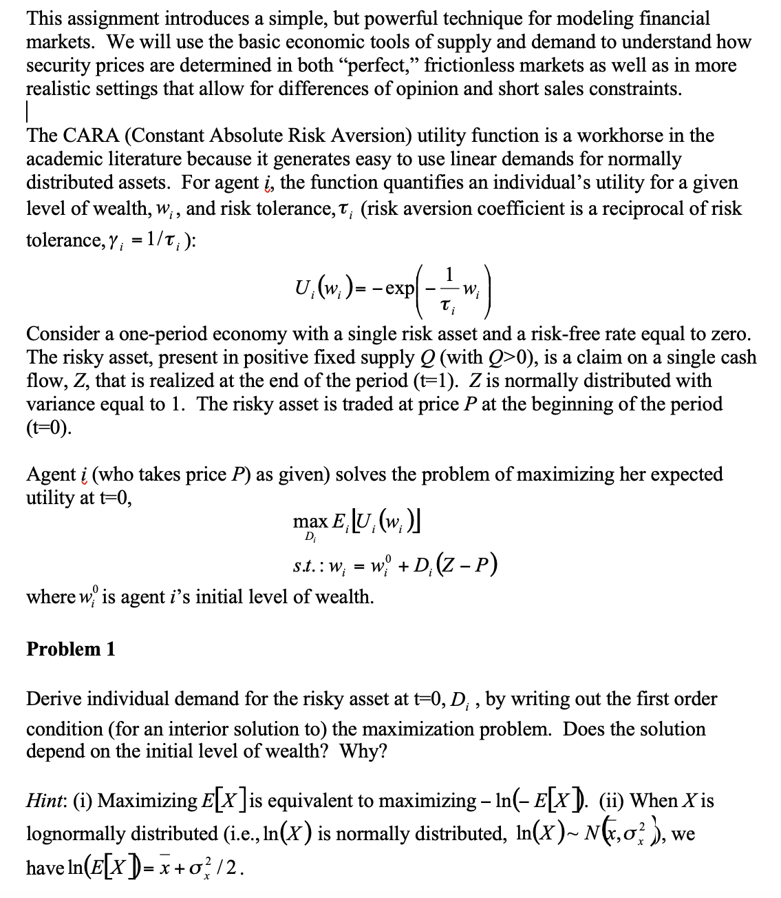 Solved This assignment introduces a simple, but powerful | Chegg.com