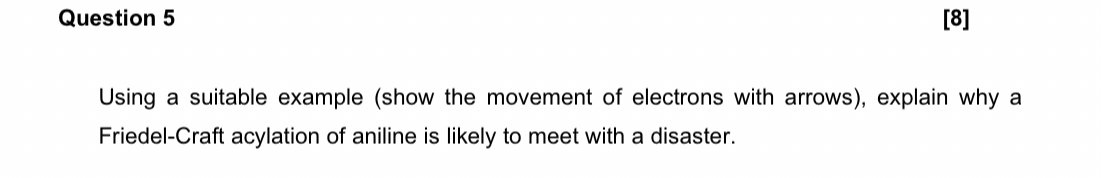 Solved Question 5[8]Using a suitable example (show the | Chegg.com