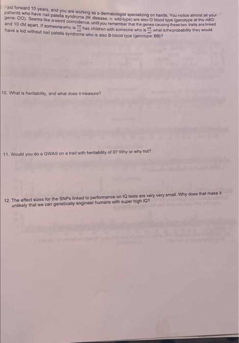 Solved Fast forward 10 years, and you are working as a | Chegg.com
