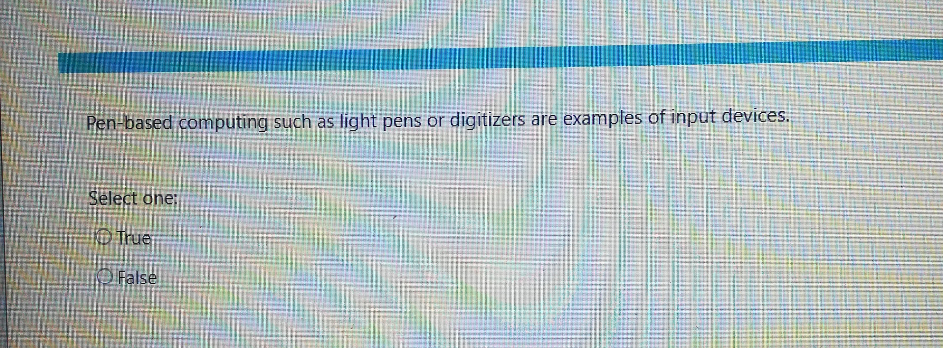 Solved Pen-based computing such as light pens or digitizers | Chegg.com