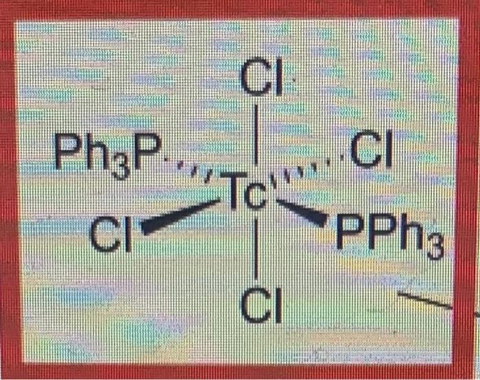 Solved The following molecule has a point group of D4h. | Chegg.com