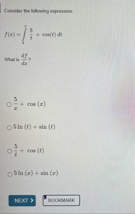 Solved Consider the following expression: | Chegg.com