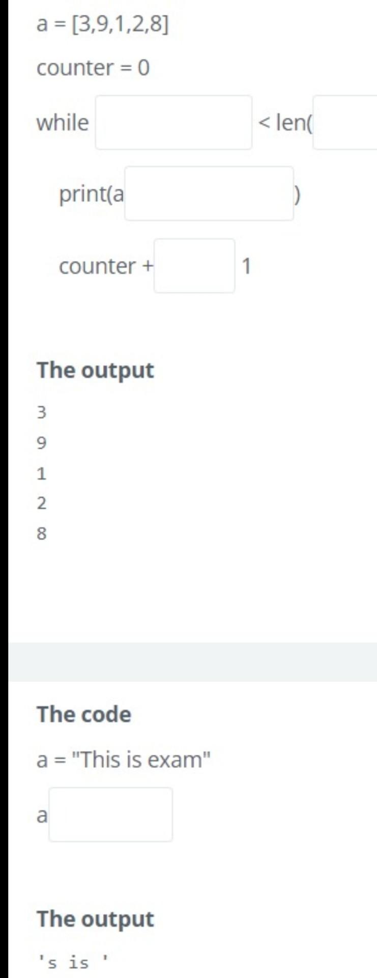 Solved x = "Welcome to Python" print (x)) print(x The output | Chegg.com