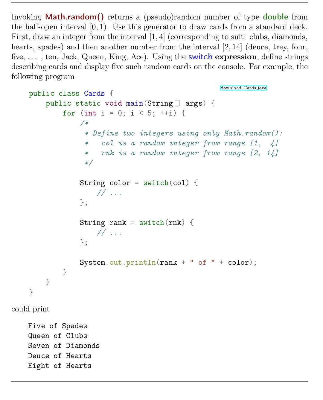  Solved Using Java Please Invoking Math random Return