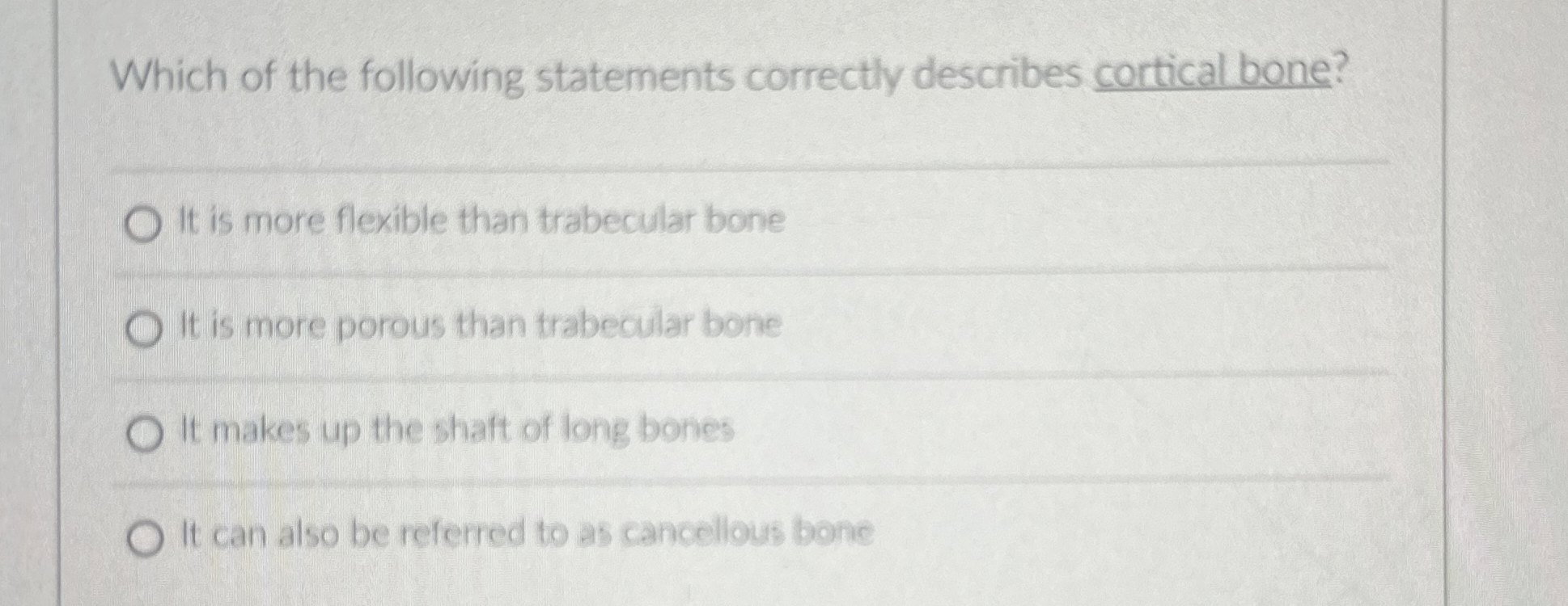 Solved Which of the following statements correctly describes | Chegg.com