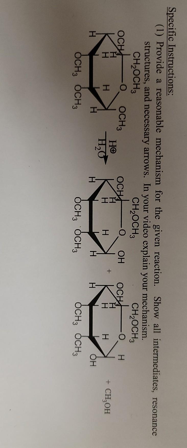 Solved Specific Instructions: (1) Provide a reasonable | Chegg.com