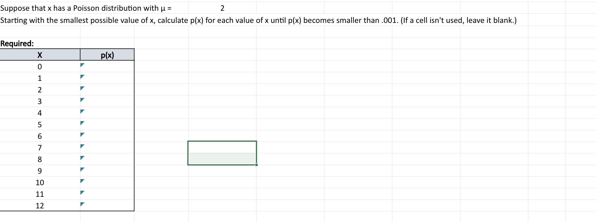 Suppose that x ﻿has a Poisson distribution with | Chegg.com