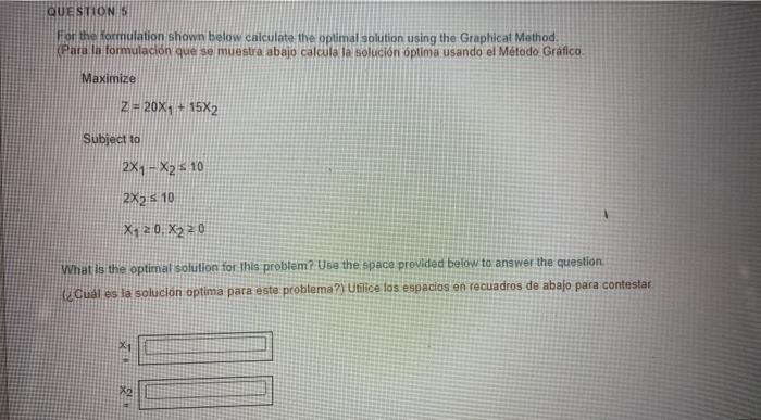 Solved QUESTION 6 For the formulation shown below calculate | Chegg.com