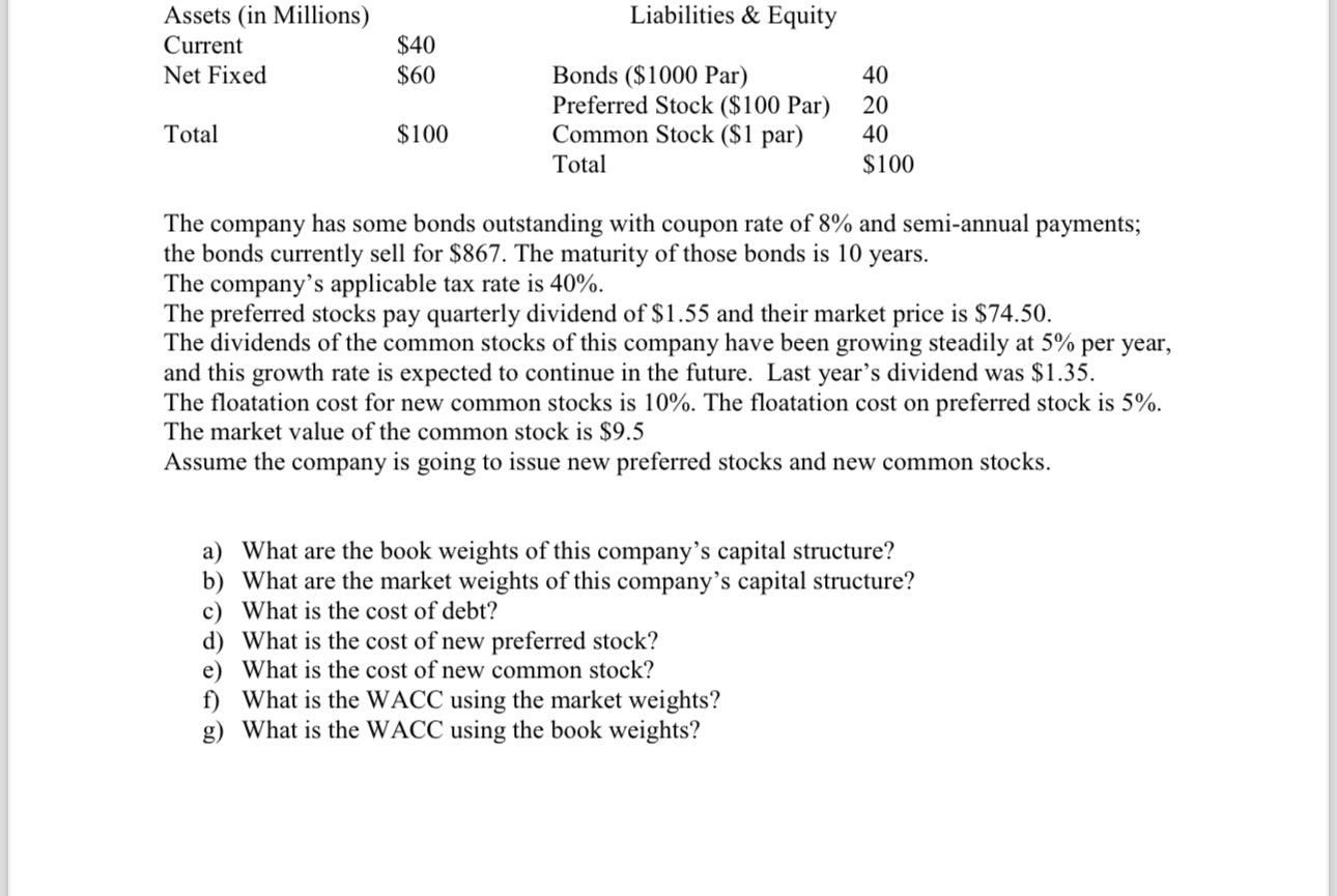 Solved \table[[\table[[Assets (in | Chegg.com