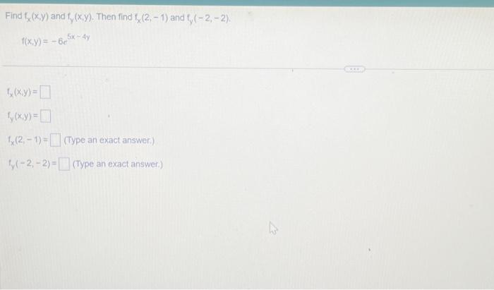 Solved Find tx(x,y) and ty(x,y). Then find tx(2,−1) and | Chegg.com