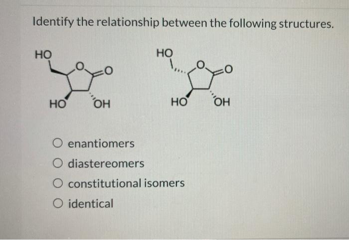 Solved Identify the relationship between the following | Chegg.com Solved Identify the relationship between the following | Chegg.com