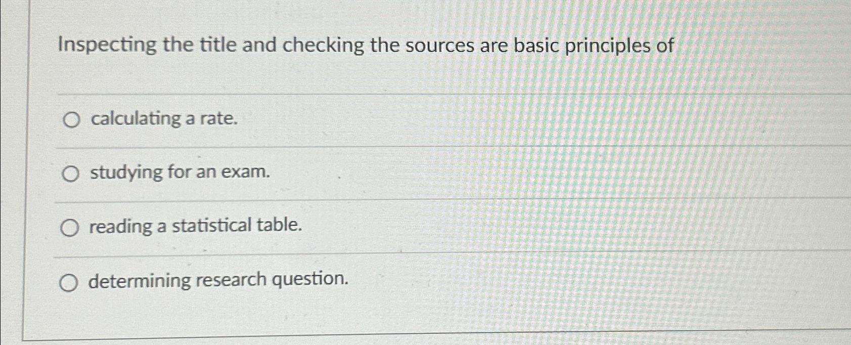 Solved Inspecting the title and checking the sources are | Chegg.com