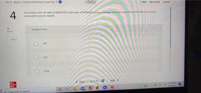 Solved WK 4 Apply. Connect Homework (due Day 7 Help Sove & | Chegg.com Solved WK 4 Apply. Connect Homework (due Day 7 Help Sove & | Chegg.com