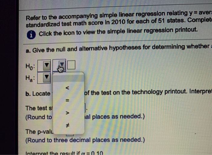 Solved Refer to the accompanying simple linear regression | Chegg.com