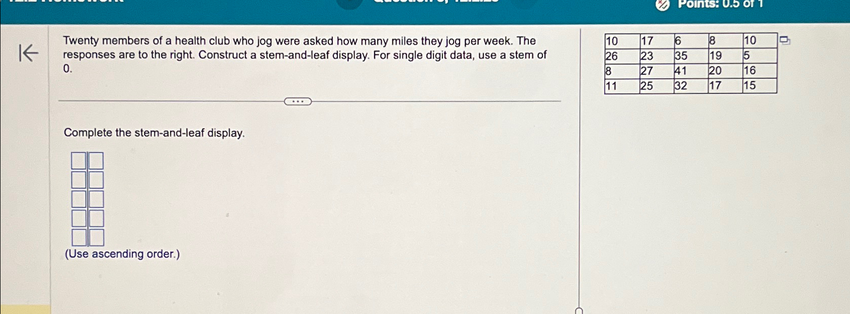 Solved Twenty members of a health club who jog were asked | Chegg.com