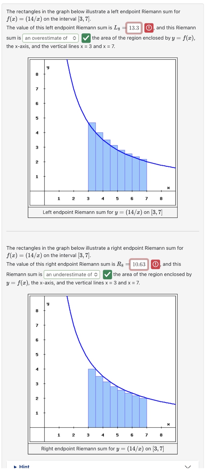 Solved The rectangles in the graph below illustrate a left | Chegg.com