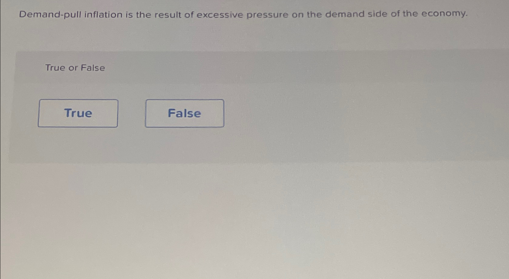 Solved Demand-pull inflation is the result of excessive | Chegg.com