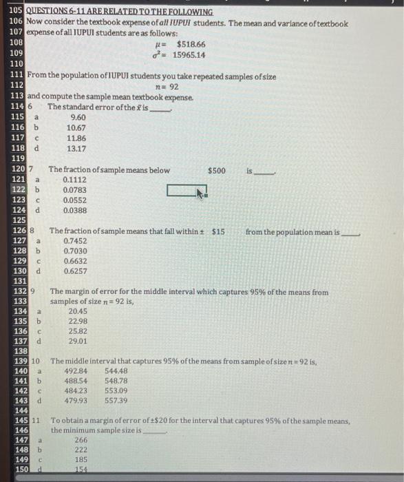 Solved QUESTIONS 6-11ARERELATED TO THE FOLLOWING. Now | Chegg.com