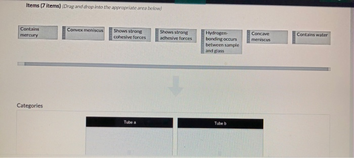 Solved Below are two glass test tubes (a and b) filled with | Chegg.com