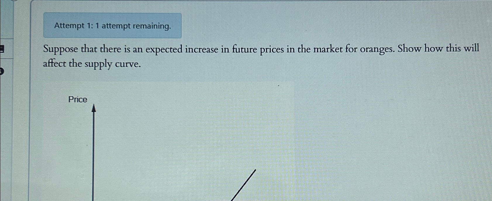 Solved Attempt 1: 1 ﻿attempt remaining.Suppose that there is | Chegg.com