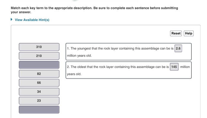 Solved Match each key term to the appropriate description. | Chegg.com