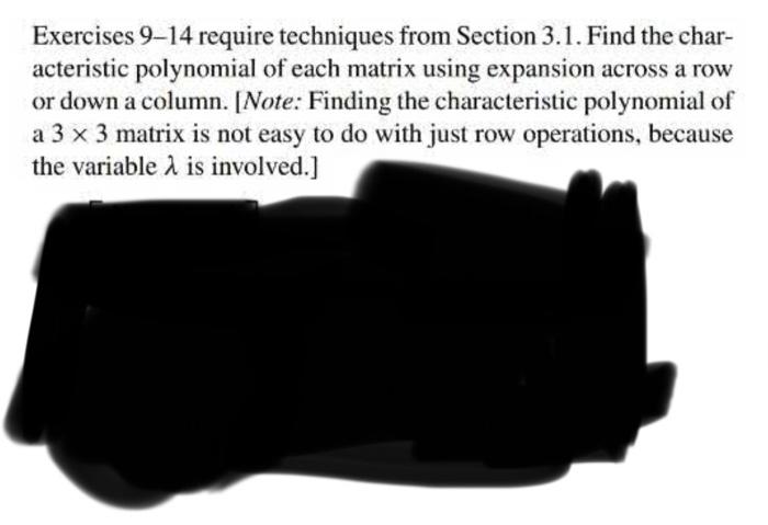Solved Exercises 9-14 require techniques from Section 3.1. | Chegg.com Solved Exercises 9-14 require techniques from Section 3.1. | Chegg.com