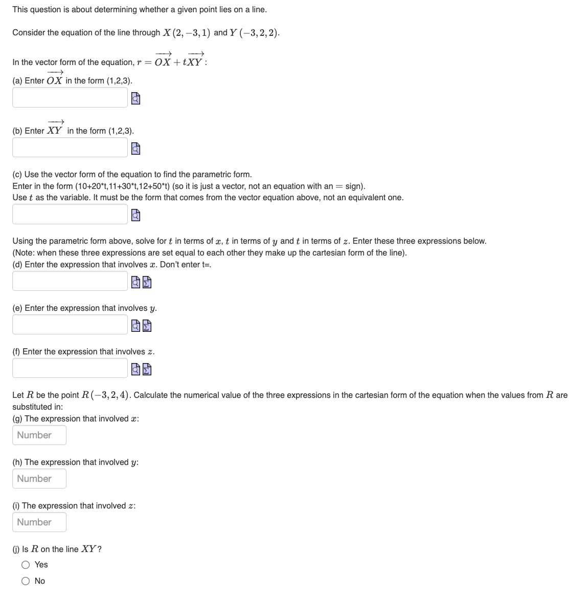 Solved Let R ﻿be the point R(-3,2,4). ﻿Calculate the | Chegg.com