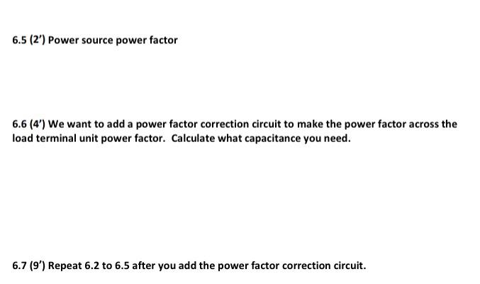 Solved (27′) Problem 6. The voltage of a single-phase source | Chegg.com