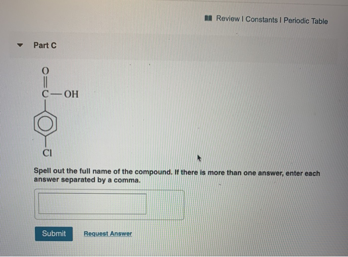 Solved Review | Constants i Periodic Table Part A H-C-OH | Chegg.com
