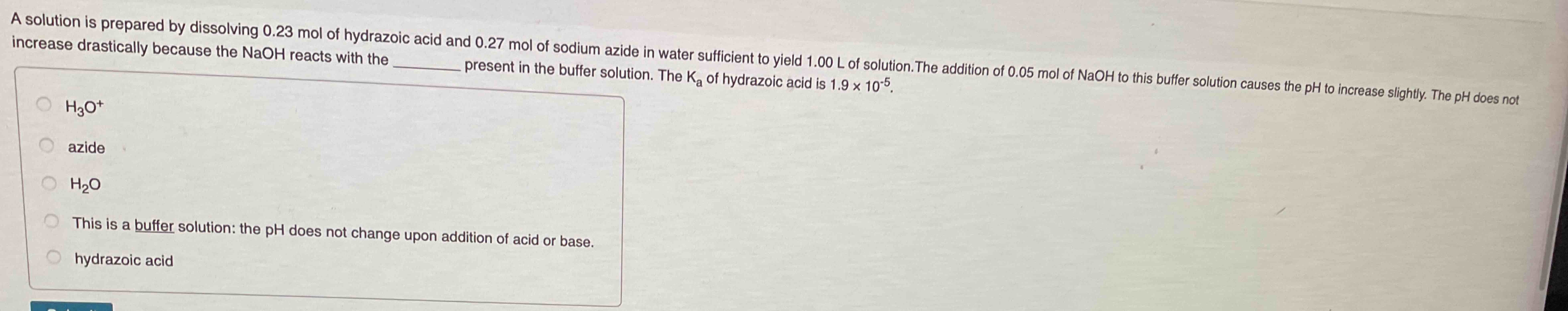 Solved increase drastically because the NaOH reacts with | Chegg.com