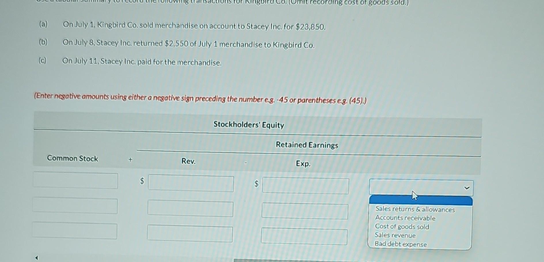 Solved Use a tabular summary to record the following | Chegg.com