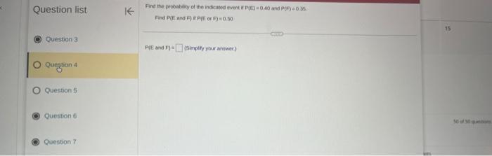 Solved K Question list Question 3 O Question 4 O Question 5 | Chegg.com