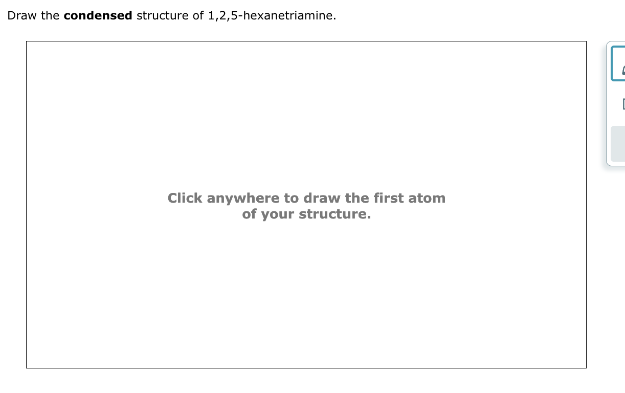 Solved Draw the condensed structure of | Chegg.com