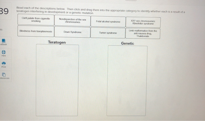 Solved Read each of the descriptions below. Then click and | Chegg.com