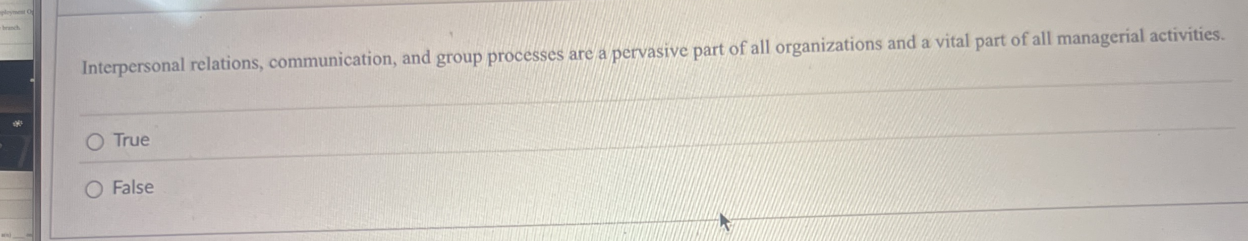 Solved Interpersonal relations, communication, and group | Chegg.com