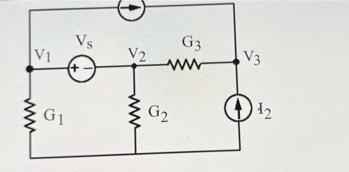 Solved For the given circuit find the node voltage value of | Chegg.com