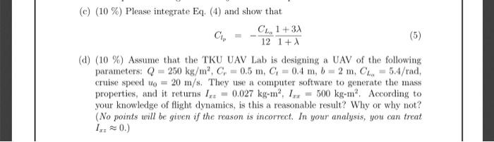 Solved Questions Figure 1: The wing configuration 1. | Chegg.com