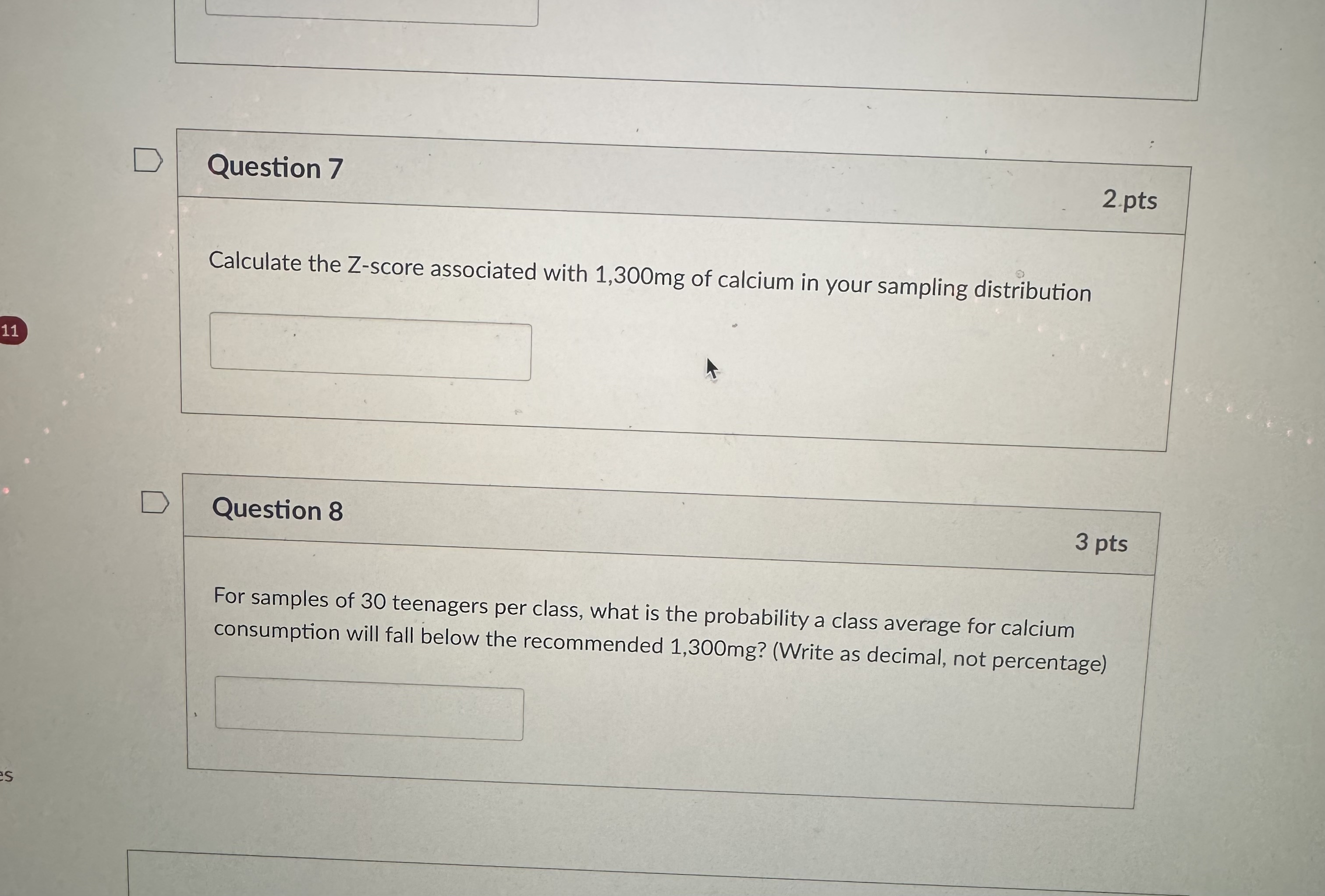 Question 72.ptsCalculate the Z-score associated with | Chegg.com