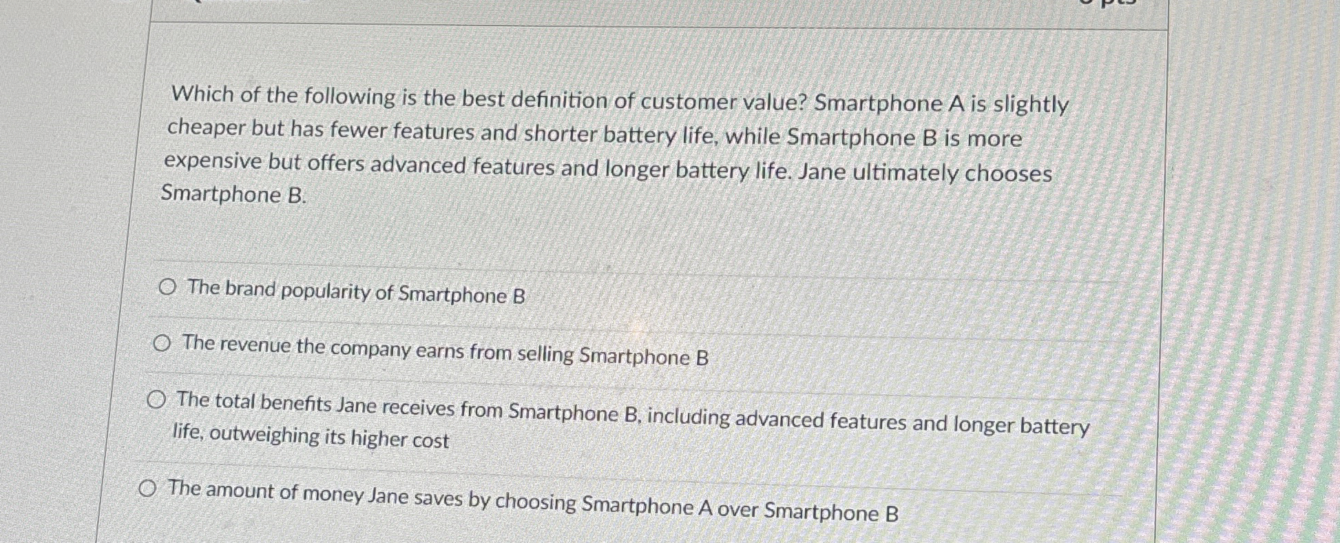 Solved Which of the following is the best definition of | Chegg.com