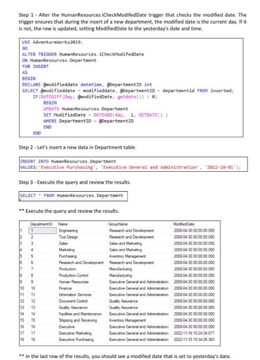 Solved PROCEDURE 3 - How to enable, disable or drop | Chegg.com
