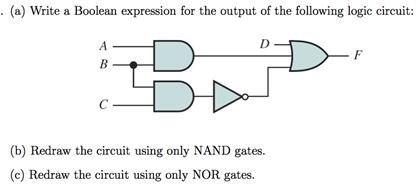 Solved Write a Boolean expression for the output of the | Chegg.com