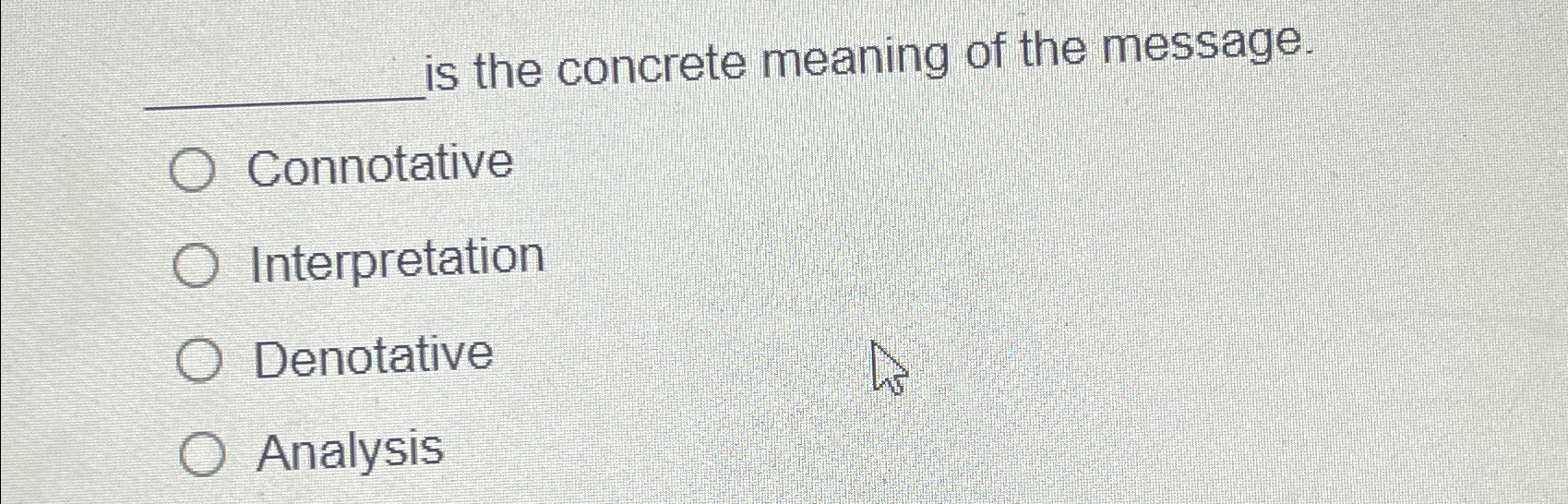Solved is the concrete meaning of the | Chegg.com