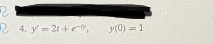 Solved MS In each of Problems 1 through 6, find approximate | Chegg.com