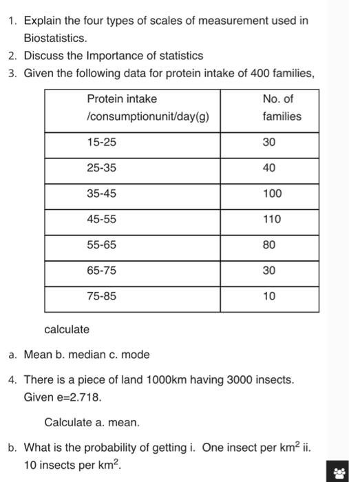 Solved 1. Explain the four types of scales of measurement | Chegg.com