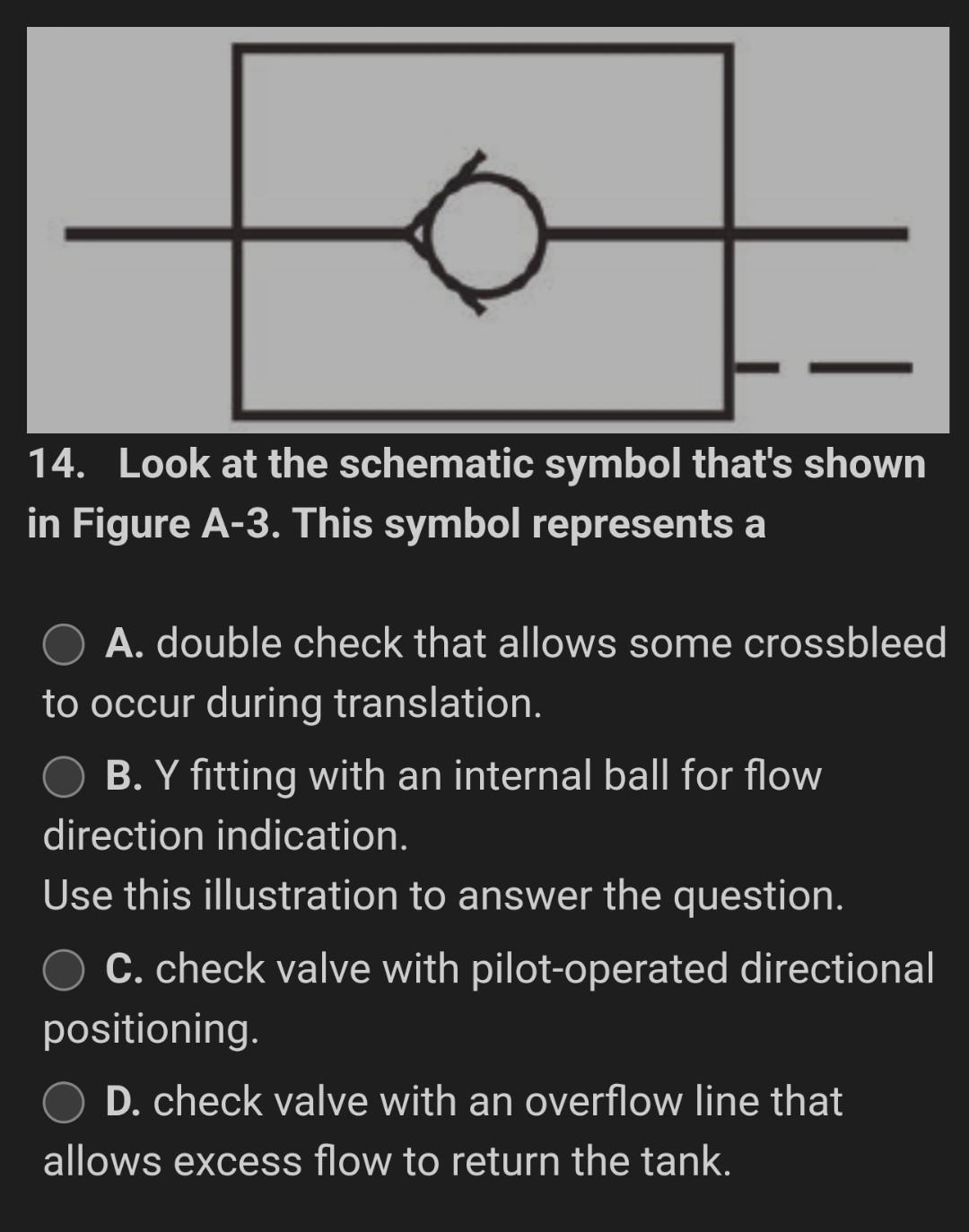 Check Valve Schematic Symbol