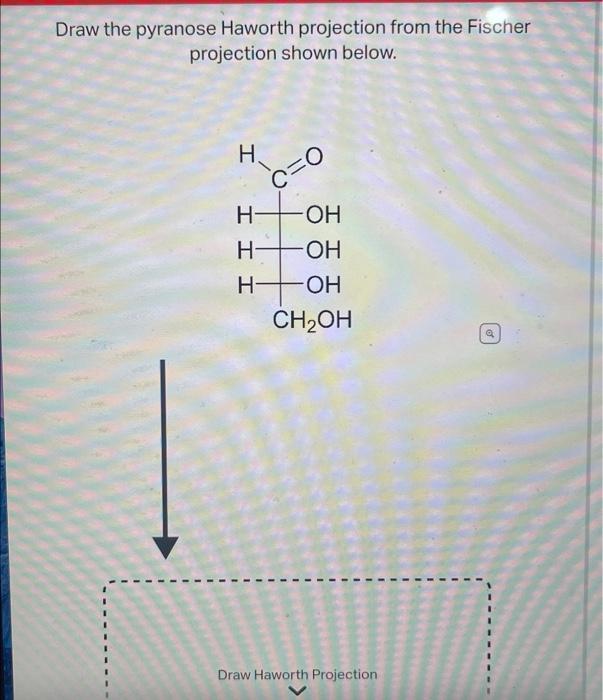 Solved Draw the Fischer projection from the skeletal | Chegg.com